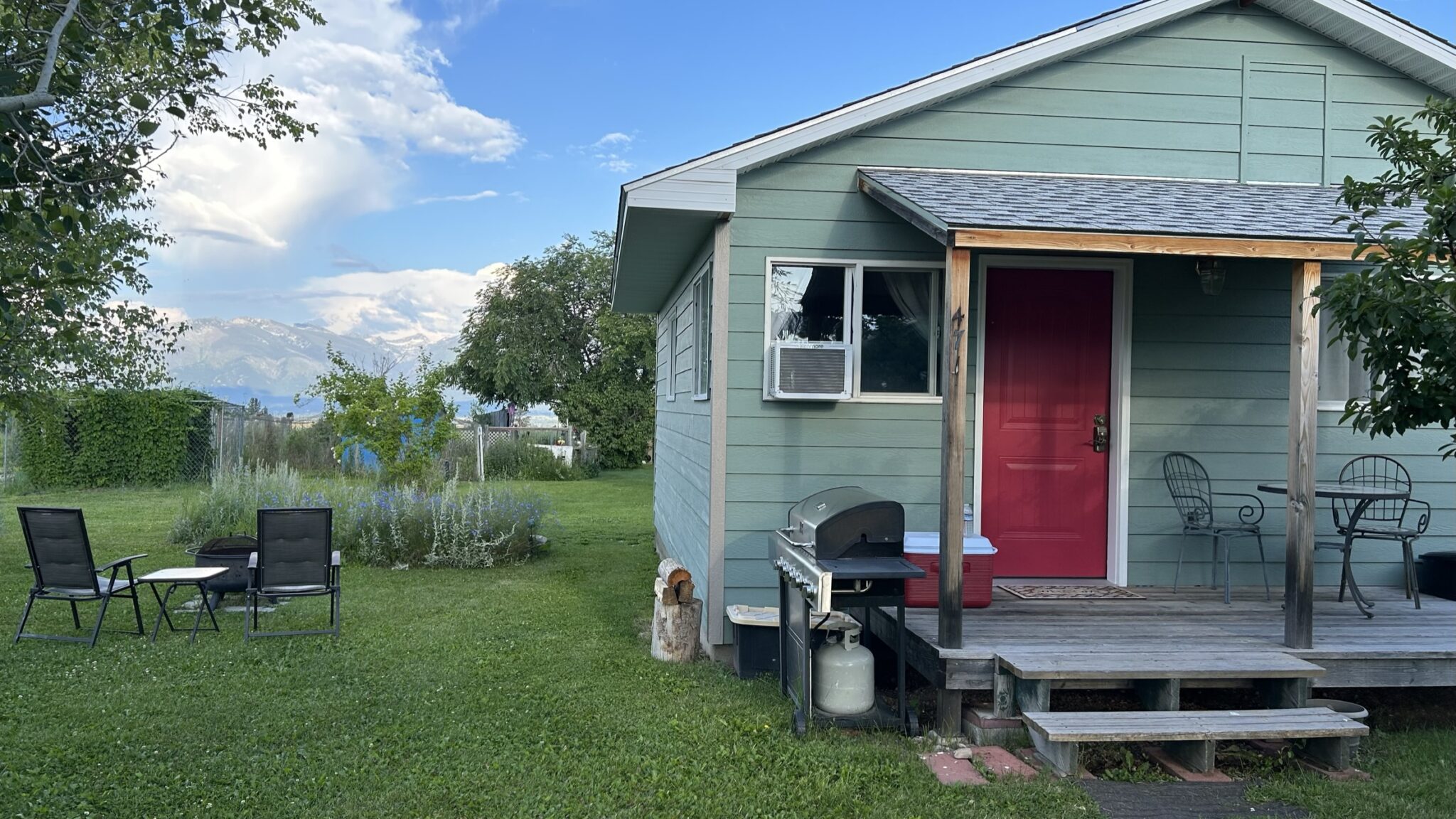 Peaceful vacation rental in the Bitterroot Valley, Montana.